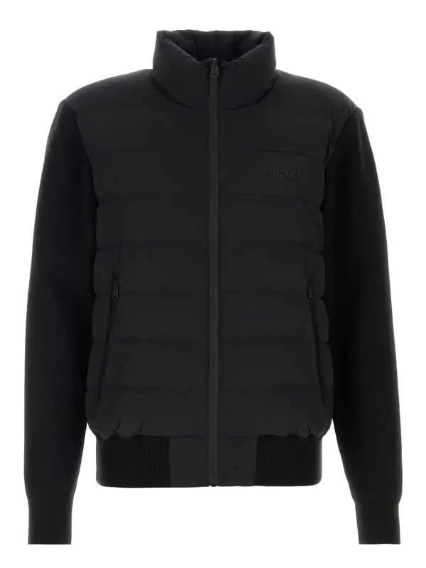 Mackage Stretch Wool Blend Haney Jacket - Black