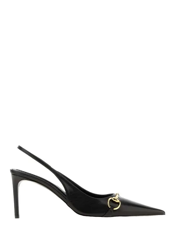 Gucci Leather Donna Pumps - Black