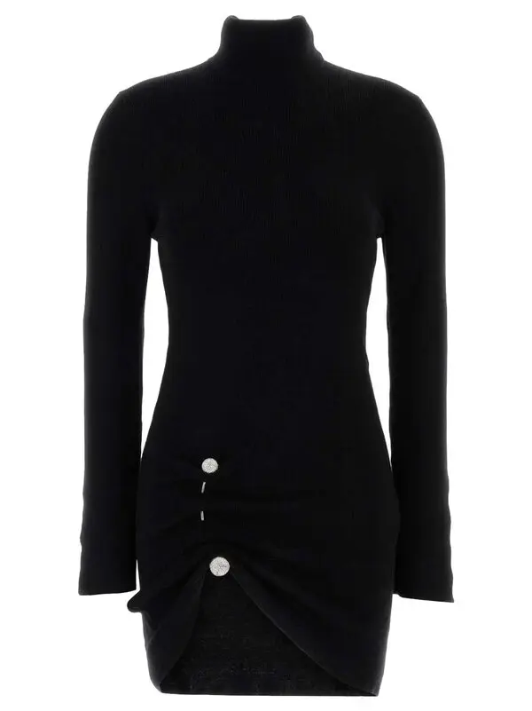Giuseppe Di Morabito Wool Mini Dress - Black