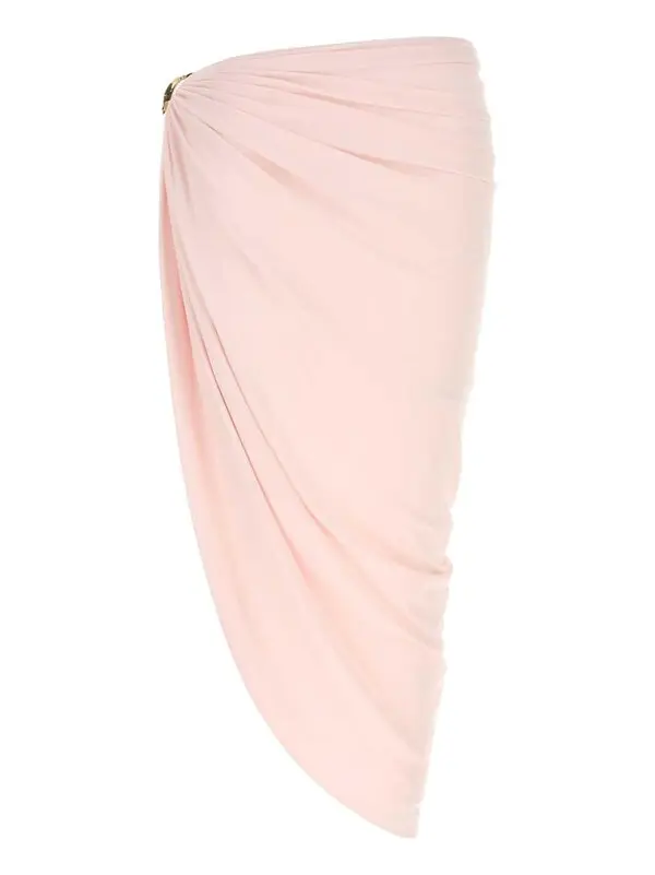 Sportmax Stretch Crepe Licenza Skirt - Pink