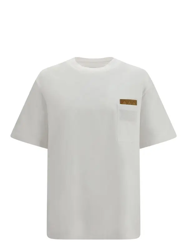 Bottega Veneta Pima Cotton Jersey T-shirt - White
