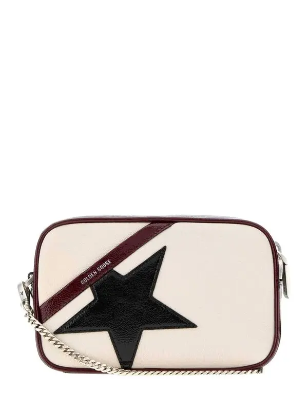 GOLDEN GOOSE Leather Mini Star Cross Body Camera Bag - Multicolor