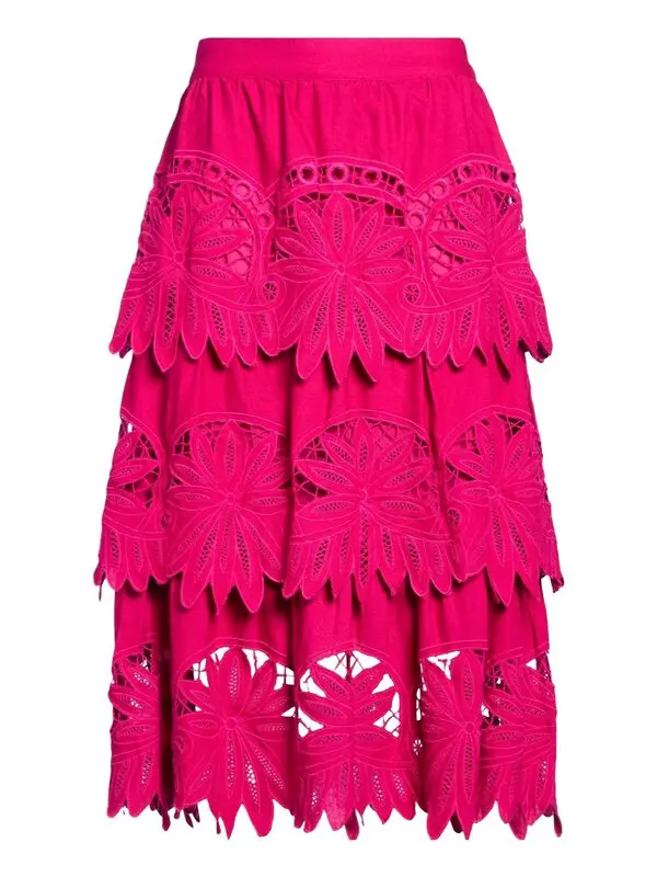 Farm Rio Layered Skirt - Pink