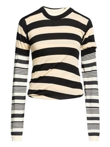 Marni Striped Knitted Sweater - Black