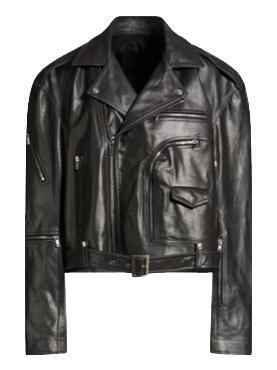 Rick Owens Plain Colour Jackets - Black