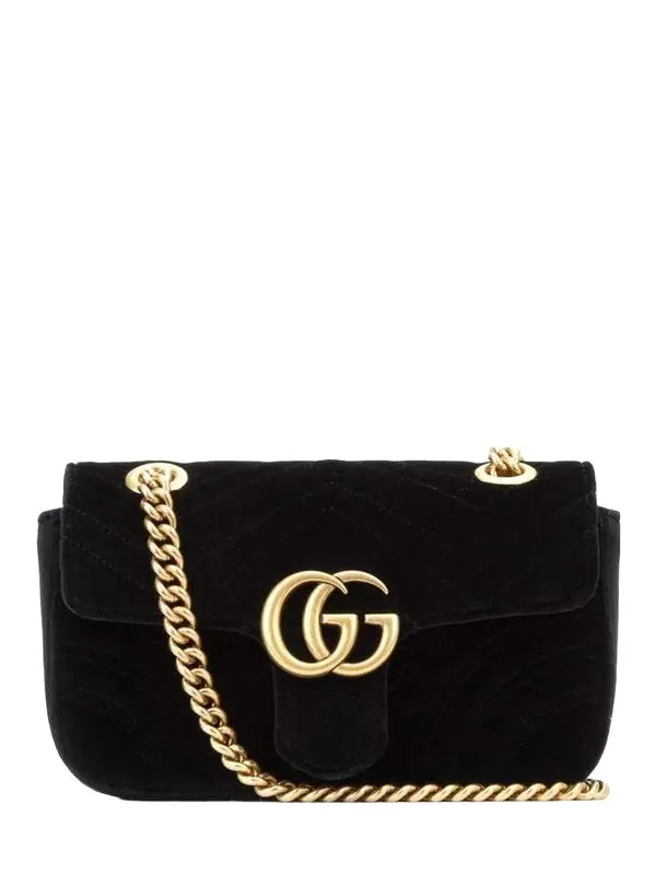 Gucci Gg Marmont Leisure Shoulder Bag - Black