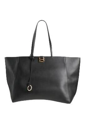Balenciaga Large Leather Handbag - Black