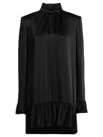 Saint Laurent Mini Dresses - Black