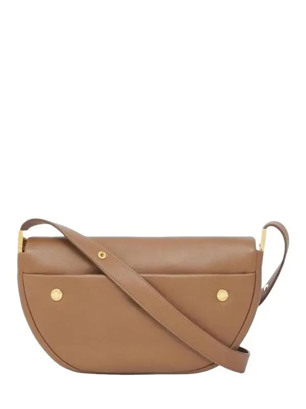 Burberry Small Olympia Plongé Bag - Brown