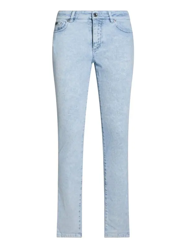 Dolce & Gabbana Mid-rise Slim-fit Jeans - Blue