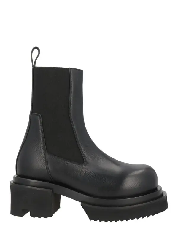 Rick Owens Chunky-soled Ankle Boots - Black