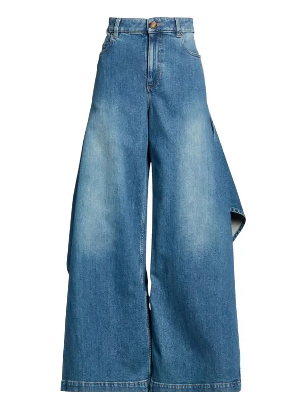 Burberry Loose Fit Jeans - Blue