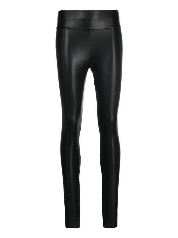 Wolford Vegan Leather Leggings - Black