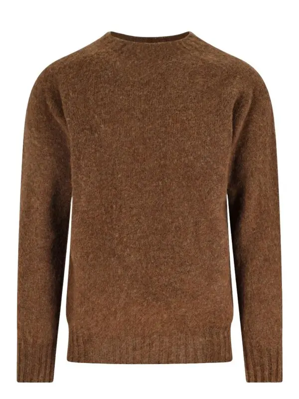 Howlin' Birthofthecool Crew Neck Knitwear - Brown