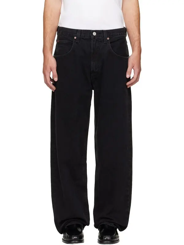 AGOLDE Non-stretch Loose-fit Jeans - Black