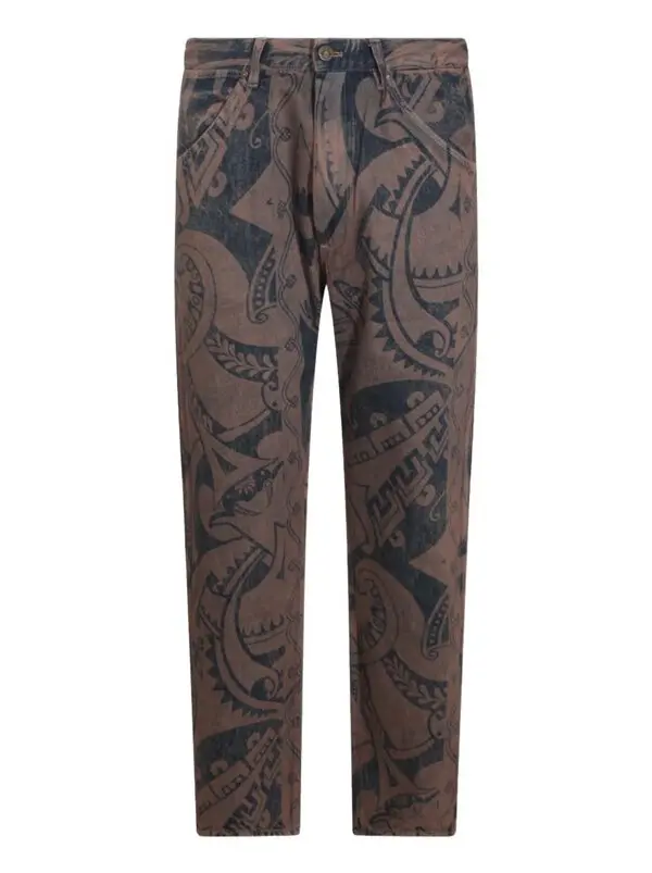 VIVIENNE WESTWOOD Graphic Print Jeans - No