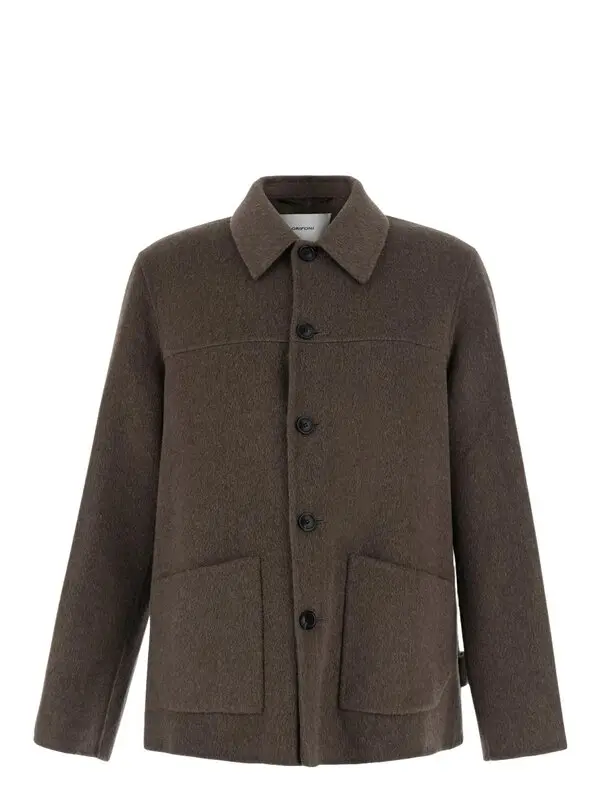 Mauro Grifoni Long-sleeve Jacket - Brown