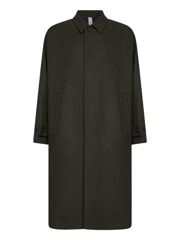HEVO Long-sleeved Wool Coat - No