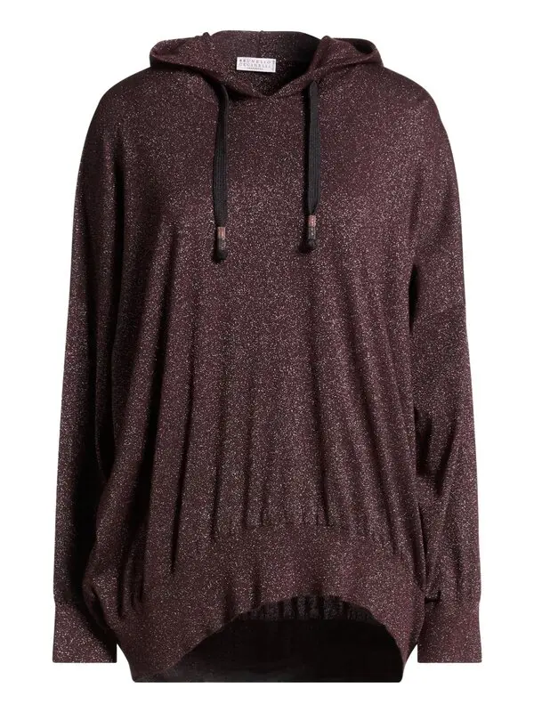 Brunello Cucinelli Light And Thin Knitted Coat - Black