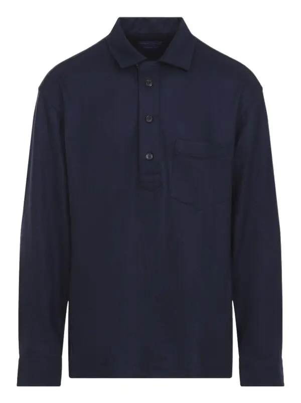 Ralph Lauren Long-sleeve Polo Shirt - Navy