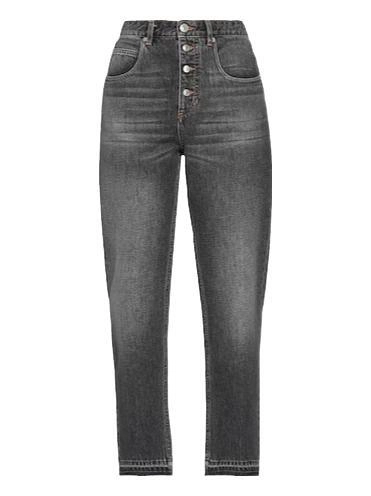 Isabel Marant Étoile Solidcolor Denim Trousers - Grey