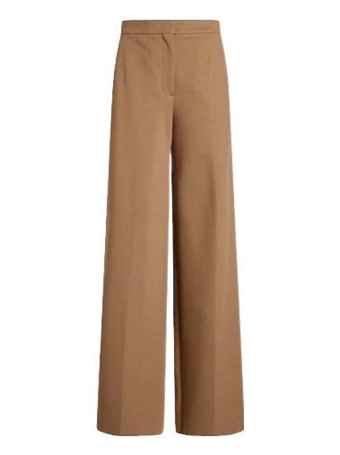 Max Mara Minimalist Loosefit Trousers - Brown