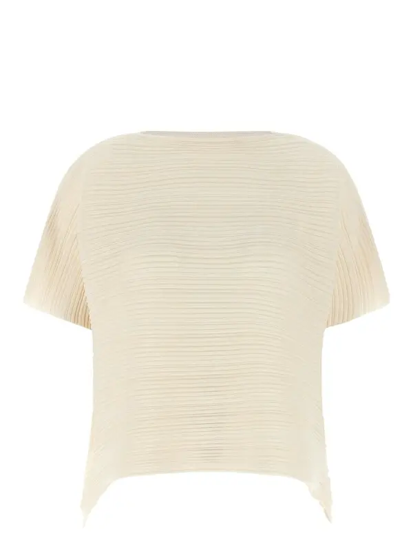 Issey Miyake Asymmetrical Hem Cover-up - White