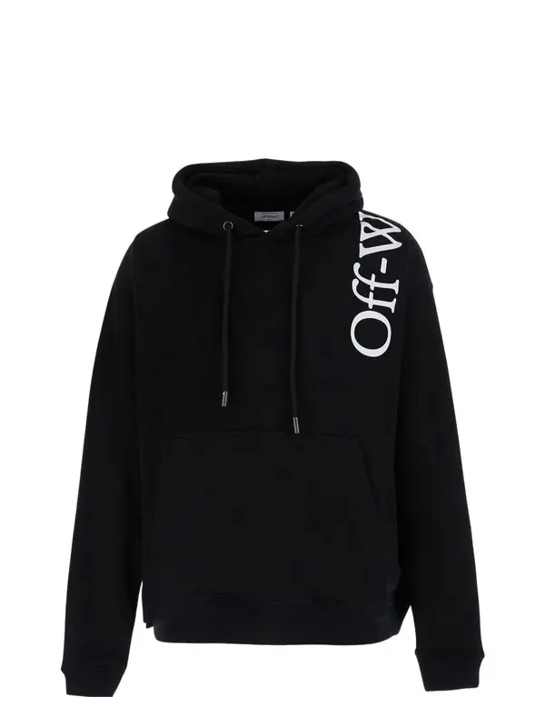 Off-White Logo Long-sleeve Sweatshirt - Black