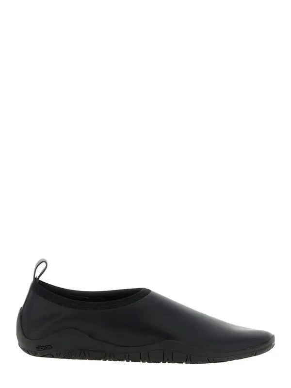 JIL SANDER Elbe Slippers - Black