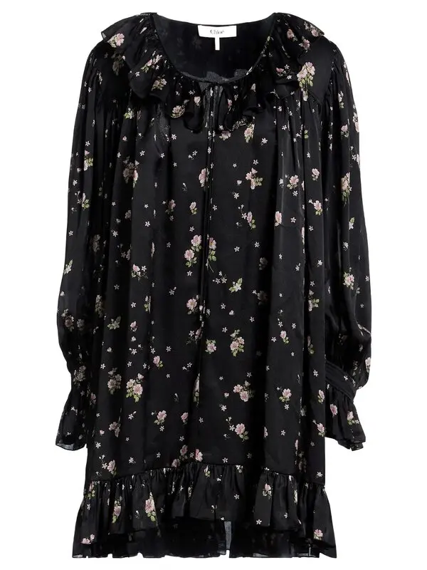 Chloé Silk Dresses - Black