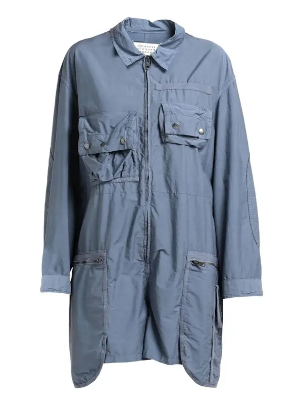 MAISON MARGIELA Solidcolor Longsleeve Shirt - Blue