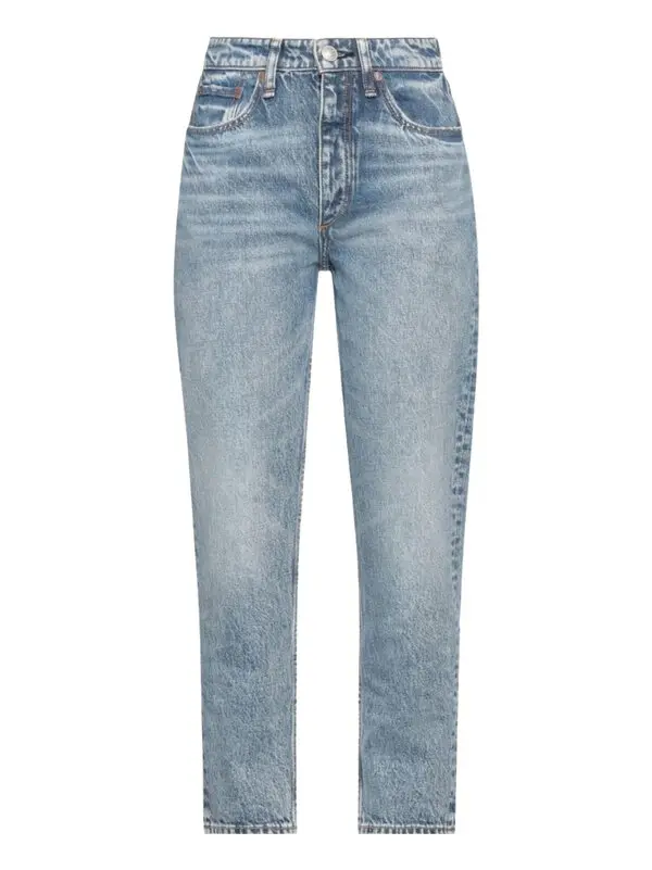 Rag & Bone High-waisted Jeans - Blue