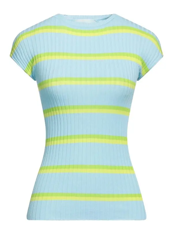 Sportmax Striped Jumpers - Blue