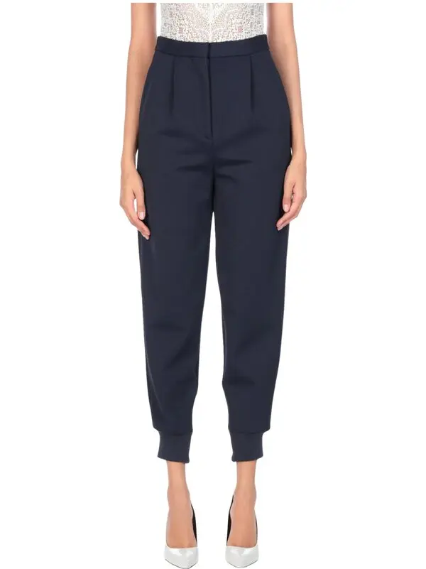 MAISON MARGIELA Plain Colour Casual Trousers - Blue