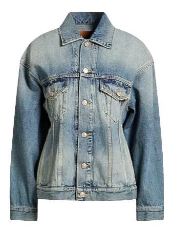 Balenciaga Longsleeve Buttonup Denim Jacket - Blue