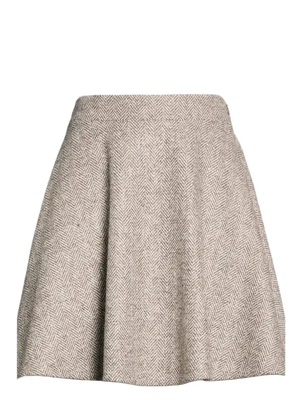 Brunello Cucinelli Mini Skirts - Brown