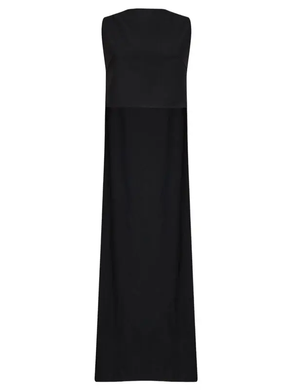 JIL SANDER Sleeveless Dress - Black
