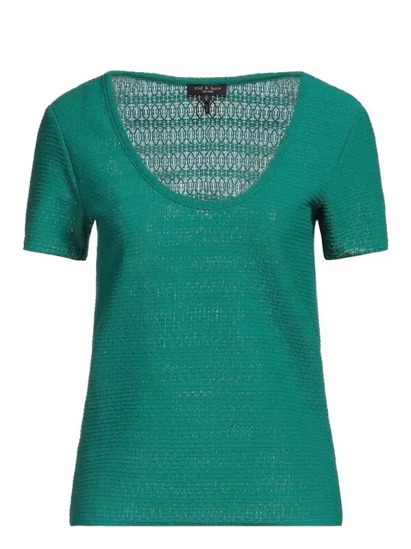 Rag & Bone Solid-color T-shirt - Green