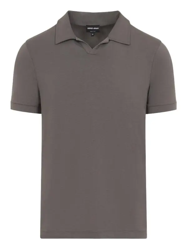Giorgio Armani Short-sleeved Polo Shirt - Mole