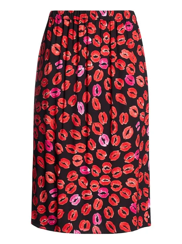 Marni Colorblocked Umbrella Skirt - Black