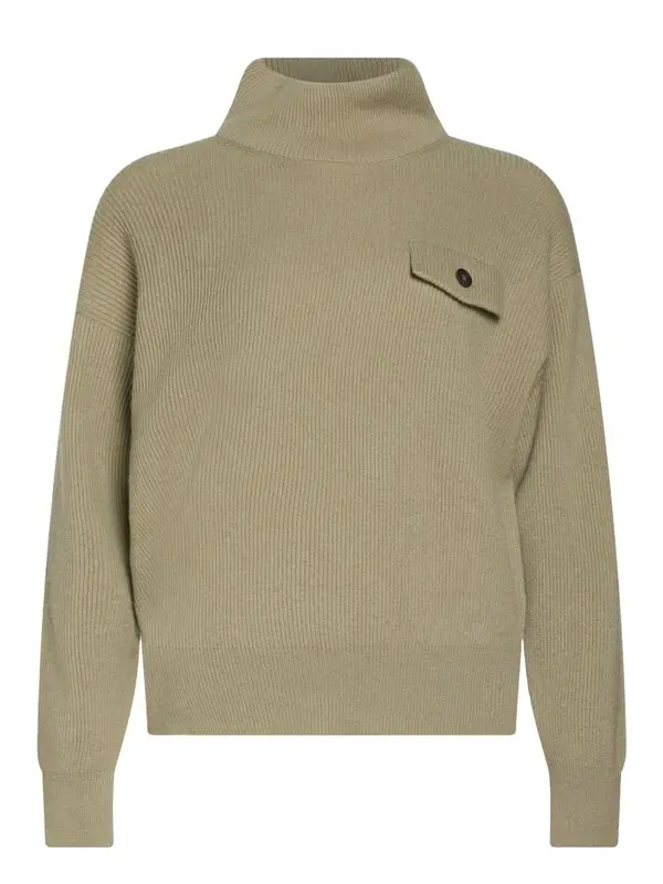 Brunello Cucinelli Solid-color Cashmere Sweater - Green