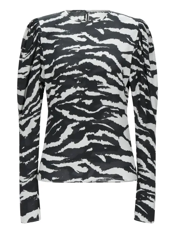 Isabel Marant Étoile Two-tone Tops - Black