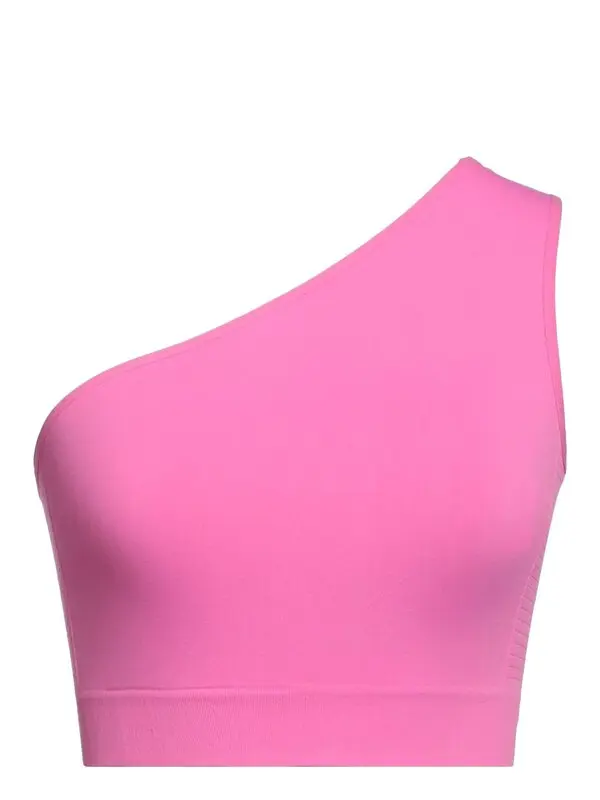 Rick Owens One-shoulder Tops - Fuchsia