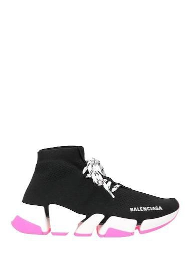 Balenciaga Knit Sock Shoes - Black