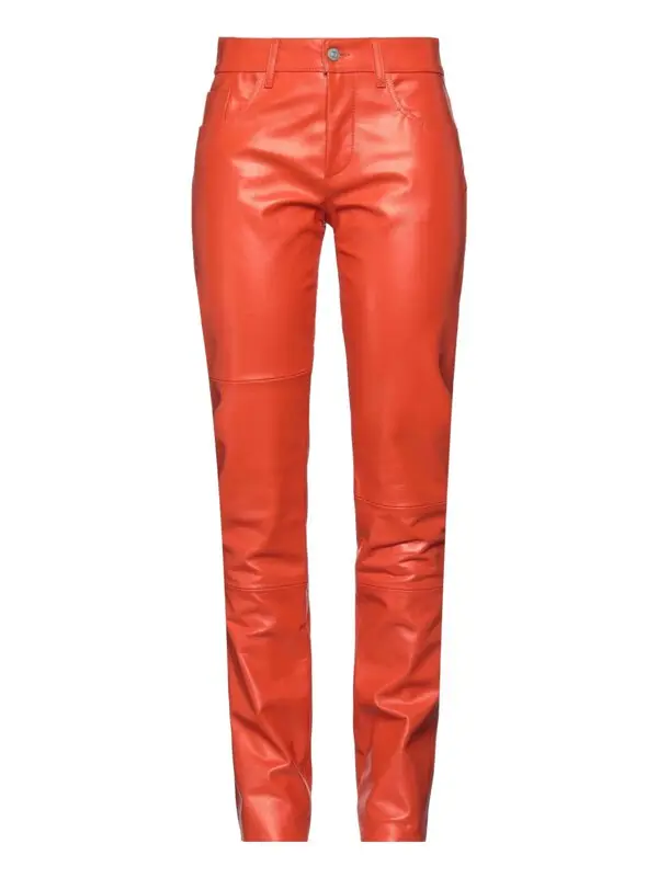 MAISON MARGIELA Leather Trousers - No