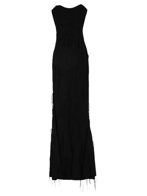 Jacquemus Sleeveless Paneled Dress - Black