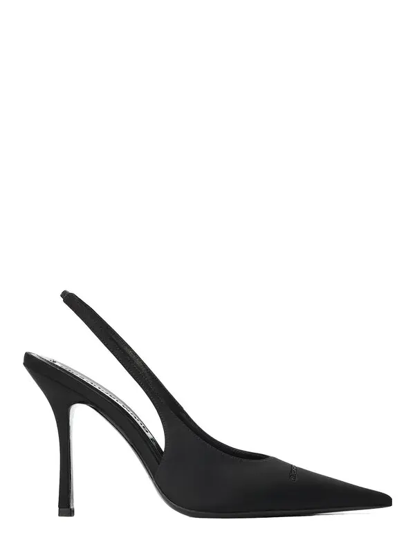 Alexander Wang Buffy 105mm Sling Back Pumps - Black
