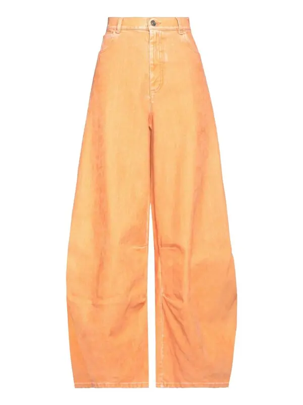 Marni Denim Trousers - Orange