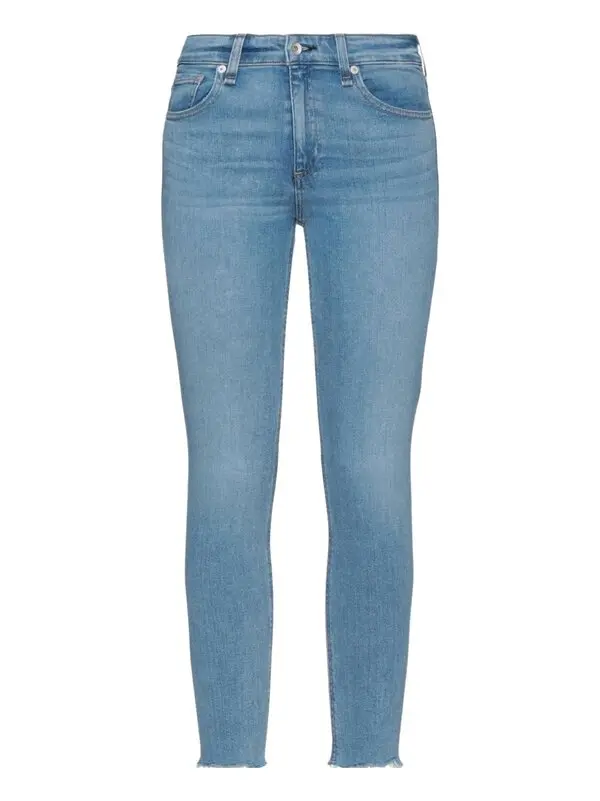Rag & Bone Lightwash Stretch Jeans - Blue