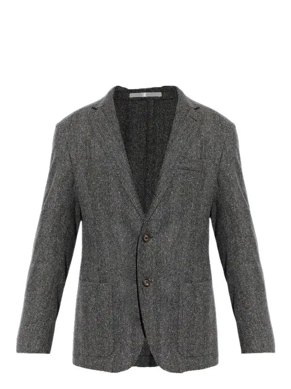 Eleventy Long-sleeve Blazer - Grey
